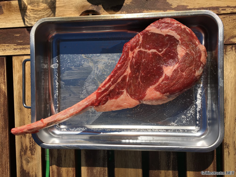 Tomahawk Steak grillen - Rezept