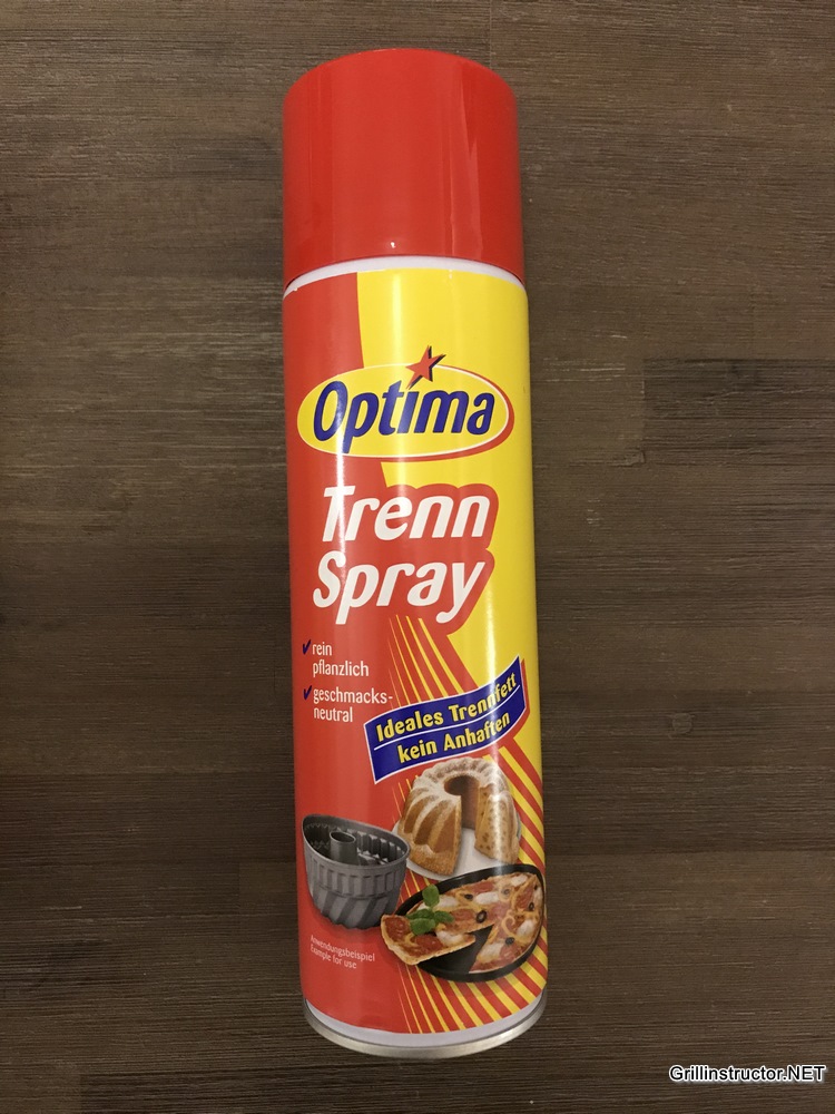 Grill-Tipp - Optima Trennspray - perfekte Grillrost Pflege